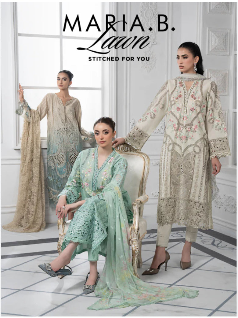 MARIA B MBROIDERED – Aliyana - Designer Wear